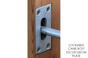 Lockable Cane Bolt - Snug Cottage Hardware - Exterior Hardware, Hot ...