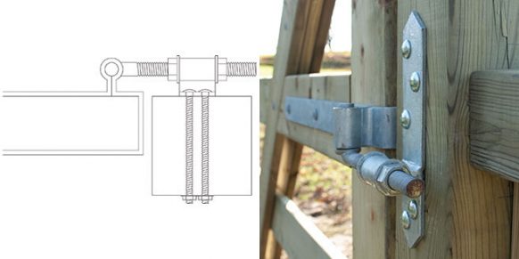 Snug Cottage Hardware - Dumpster Gate Plans